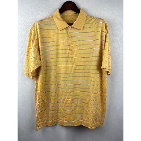 Cutter & Buck | Shirts | Mens Vintage Cutter Buck Large Yellow W Bw ...
